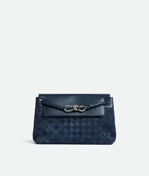 Bottega Veneta Small Andiamo Messenger - Neptune