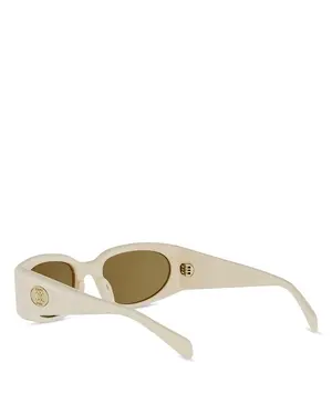 Celine Geometric Sunglasses, 57mm