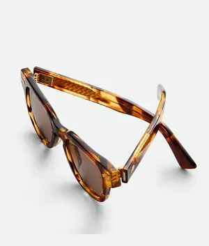 Bottega Veneta Intrecciato Panthos Sunglasses