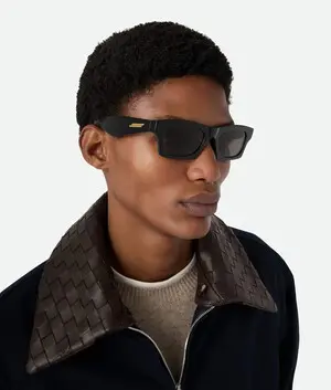 Bottega Veneta Classic Squared Sunglasses