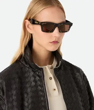 BOTTEGA  VENETA Squared Sunglasses