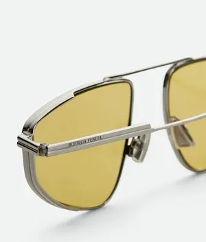 Bottega Veneta Classic Aviator Sunglasses