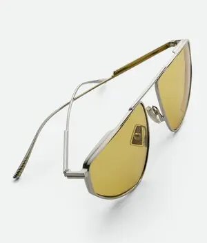Bottega Veneta Classic Aviator Sunglasses