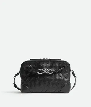 BOTTEGA  VENETA Andiamo Zipped Messenger - Black