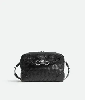Men's Black Canvas Messenger Bags