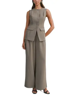 LUVEE Pleated Dress Pants