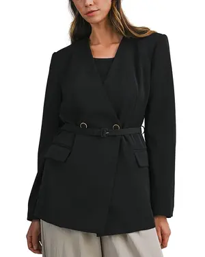 LUVEE Belted Blazer