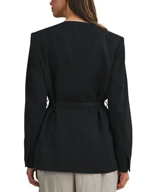 LUVEE Belted Blazer