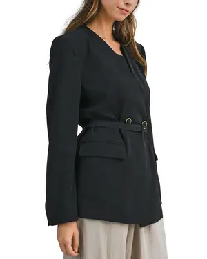 LUVEE Belted Blazer