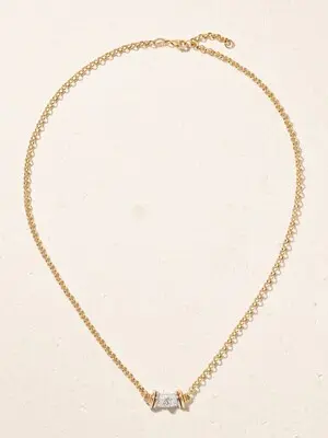 L’ATELIER NAWBAR Warrior Princess Small Diamond Necklace