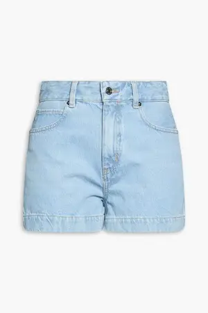 FRAME The Charm Denim Shorts - Light Denim