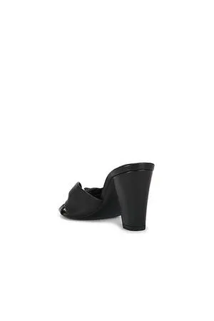 Saint Laurent Franciane Mule Sandal - Nero