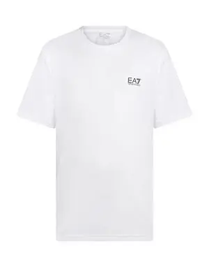 EA7 T-shirt Size Cotton - White
