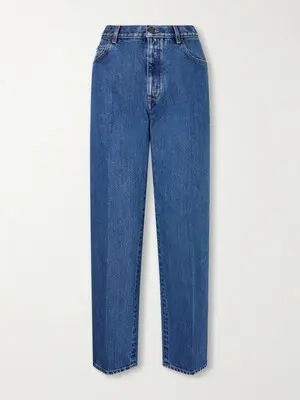 Loro Piana Brooke High-rise Straight-leg Jeans - Blue