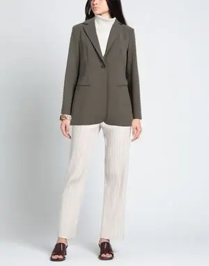 SEMICOUTURE Single-breasted Blazer In Viscose, Polyamide, Elastane, And Polyester