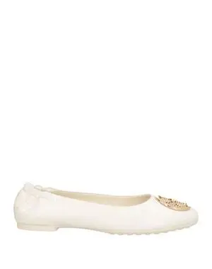 Tory Burch Ballet Flats Cream Size Goat Skin - White