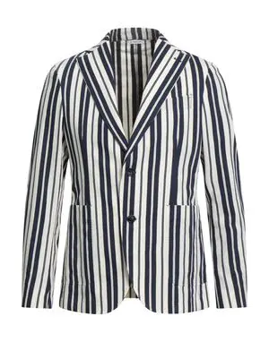 MANUEL RITZ Blazer In Cotton And Polyamide
