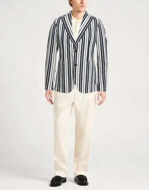 MANUEL RITZ Blazer In Cotton And Polyamide