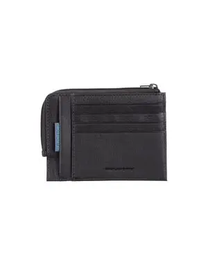 PIQUADRO Document Holder Dark Bovine Leather