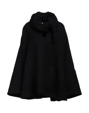 Attico Coat In Virgin Wool And Polyamide