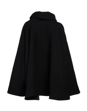 Attico Coat In Virgin Wool And Polyamide