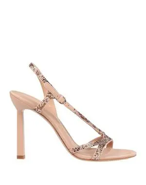 FERRAGAMO Sandals Size Leather - Beige