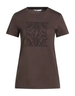 Max Mara Cotton T-shirt - Brown