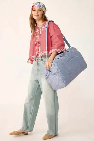 VERA BRADLEY Large Miramar Weekender Bag