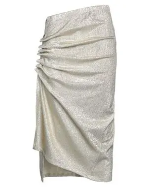 Rabanne Knitted Lamé Midi Skirt