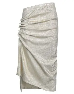 Rabanne Knitted Lamé Midi Skirt