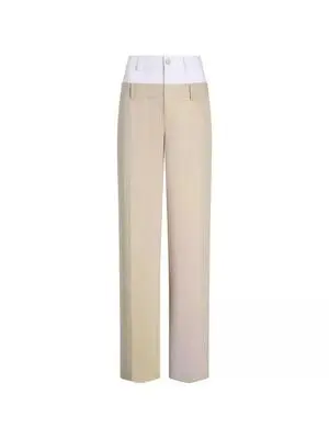 Cinq À Sept Dionne Double-waistband Trousers