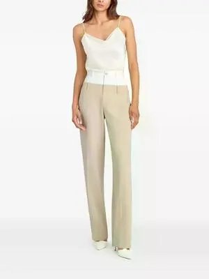 Cinq À Sept Dionne Double-waistband Trousers