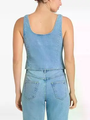 Cinq À Sept Rowena Denim Top