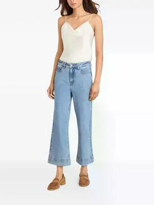 Cinq À Sept Joey Cropped Wide-leg Jeans