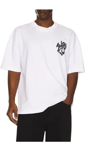 ALLSAINTS Orlando Crew Tee In White