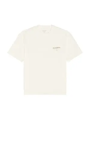 ALLSAINTS Underground Crew Tee In White