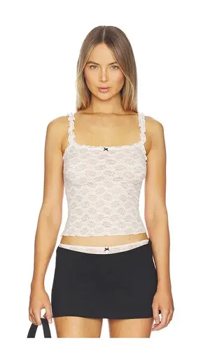 Only Hearts Colette Cami Top In Cream - Tinted
