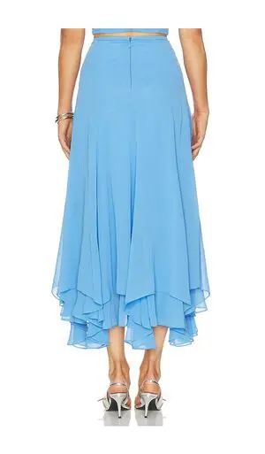 Amanda Uprichard Monterey Asymmetrical Skirt