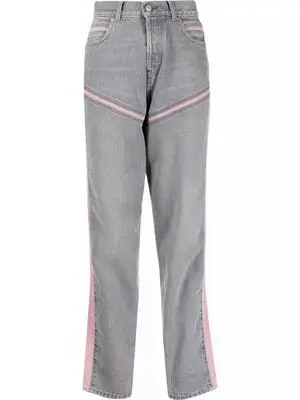 DIESEL® D-pilut Straight-leg Jeans With Contrasting Trim