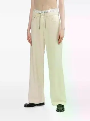 Rag & Bone Striped-waist Trousers - Neutrals