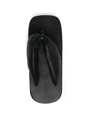Rick Owens Leather Sandals