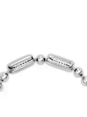 DIESEL® Ball Chain Cross Bracelet