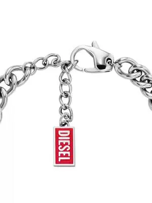 DIESEL® Heart Charm Chain Bracelet