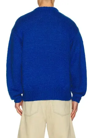 RICE NINE TEN Hand Knitting Sweatshirt