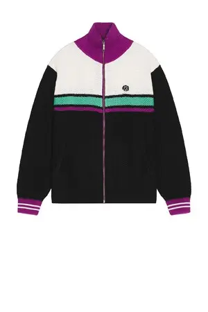RICE NINE TEN Knitting Jogging Suit Jacket
