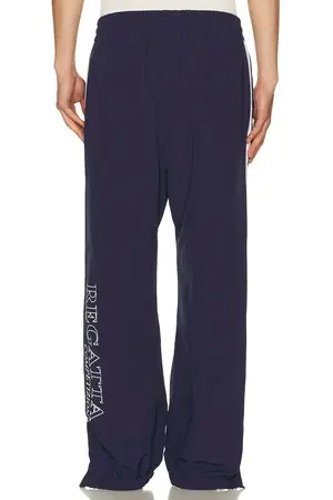 Rhude Sailing Competition Cuffed Hampton Track Pants In Navy - Navy & White