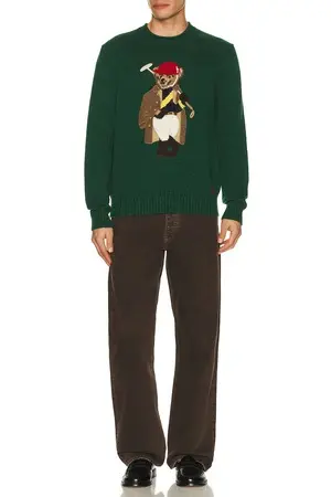 Polo Ralph Lauren Society Bear Rollneck Sweater