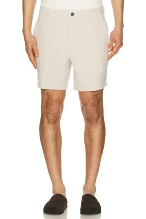 Onia 4-way Stretch 7" Versatility Short - Stone