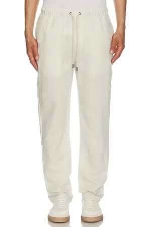 Onia Air Linen Pull-on Pant - Stone