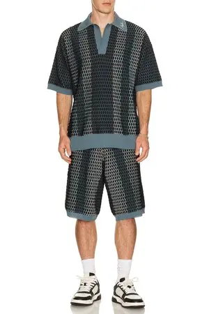 Amiri Striped Polo